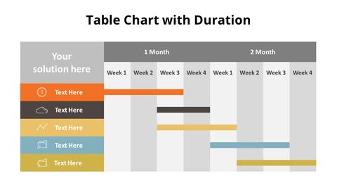 powerpoint workflow timeline template