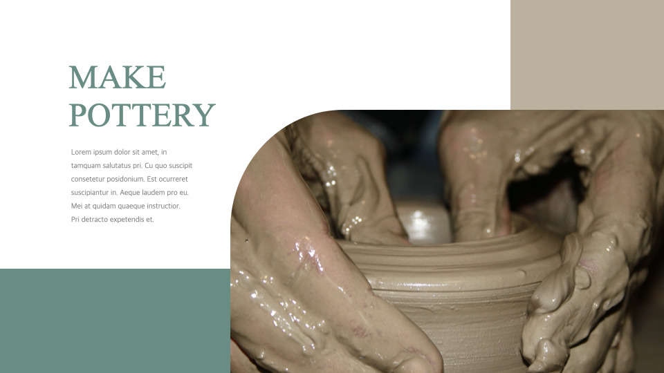 Pottery PPTX to Keynote|Business