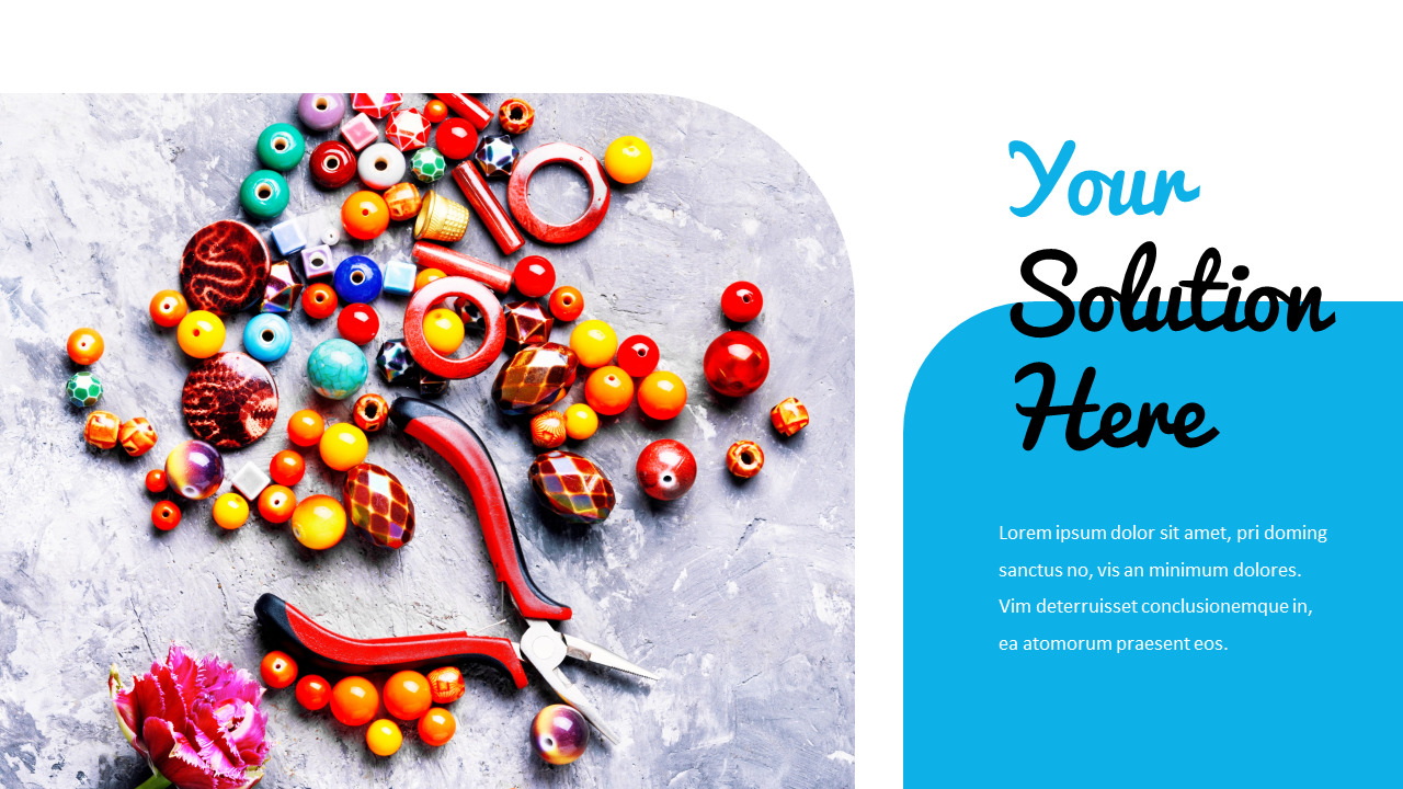 Beads Craft powerpoint themes|Business|Templates