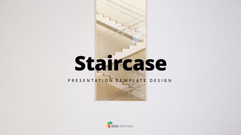 Staircase powerpoint presentation download|Construction|Templates
