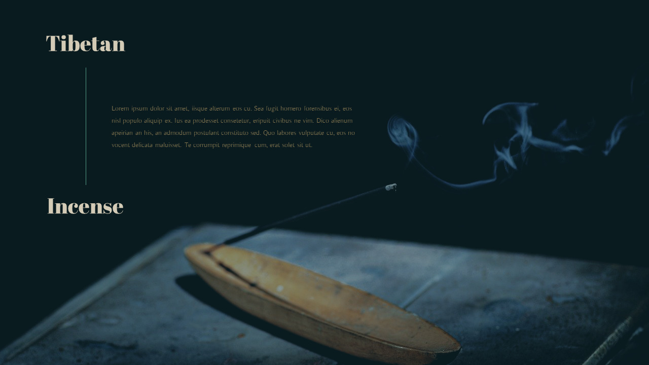 Incense Sticks PPT Format|Lifestyle|Templates
