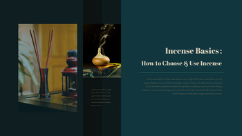 Incense Sticks PPT Format|Lifestyle|Templates