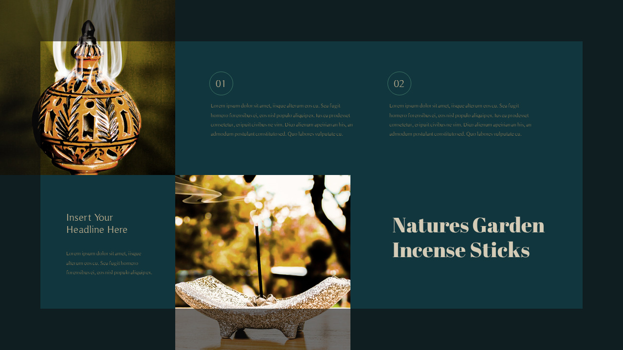 Incense Sticks PPT Format|Lifestyle|Templates