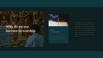 Incense Sticks PPT Format|Lifestyle|Templates