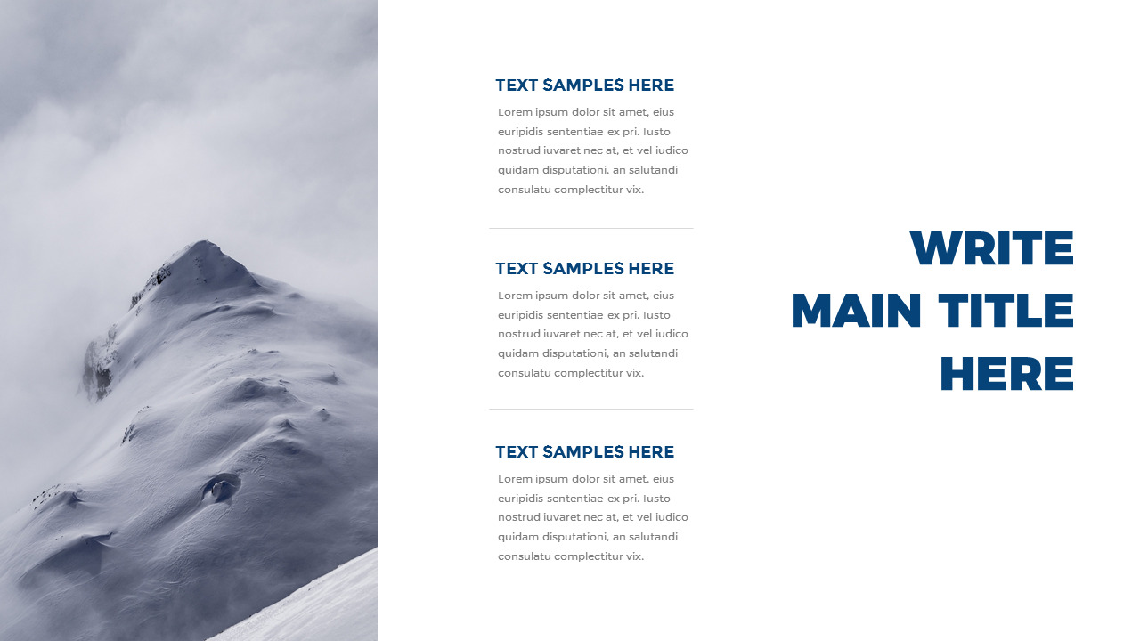 Winter PowerPoint Presentation Design|Lifestyle|Templates