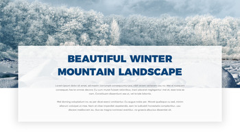 Winter PowerPoint Presentation Design|Lifestyle|Templates