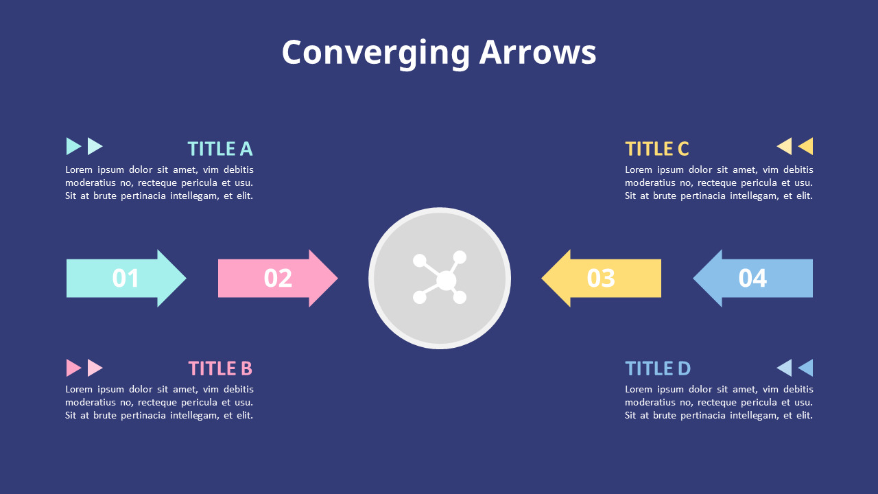 Arrows Comparison Infographic Diagram Animated Slides in PowerPoint ...