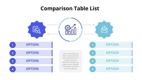 Comparison List Diagram Animation Presentation|Relationship