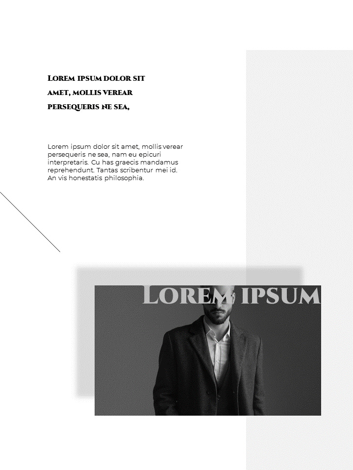 Homme Theme Desgin Template Google PowerPoint Slides