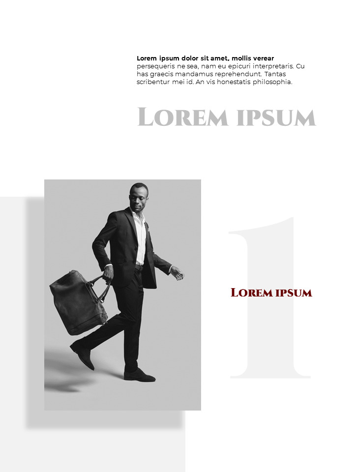 Homme Theme Desgin Template Google PowerPoint Slides