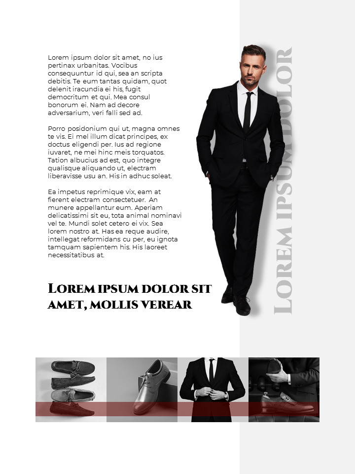Homme Theme Desgin Template Google PowerPoint Slides