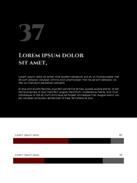 Homme Theme Desgin Template PowerPoint Templates