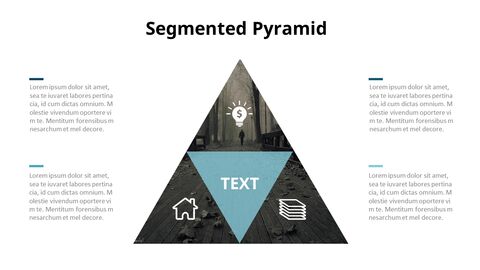 Segmented Pyramid Chart Diagram Powerpoint Presentation Video