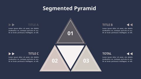 Segmented Pyramid Chart Diagram Powerpoint Presentation Video