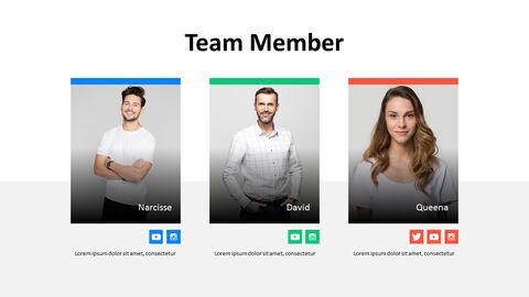 Team Member Presentation Deck Single Page|Our|Slides