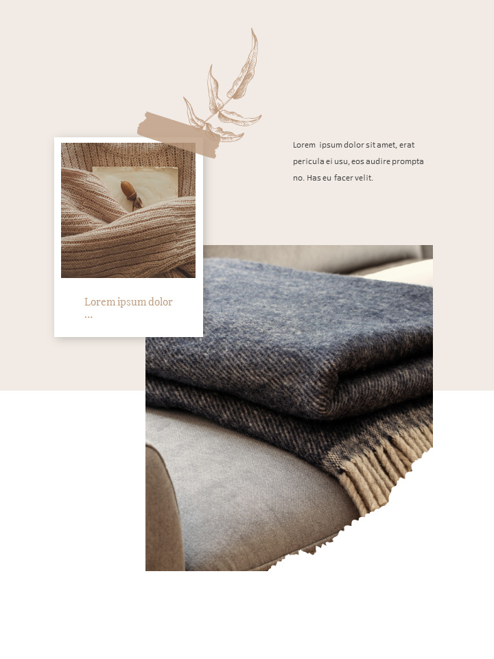 Cozy Winter Mood Vertical Layout Easy Google Slides