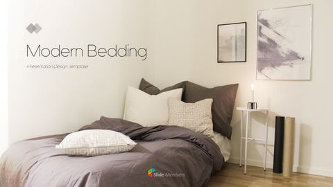 Modern Bedding Business PPT|Construction|Templates