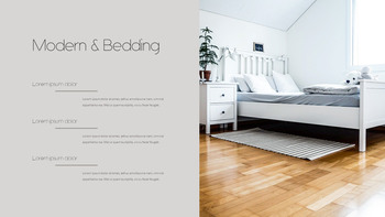 Modern Bedding Business PPT|Construction|Templates