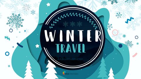 Winter Travel Presentations PPT