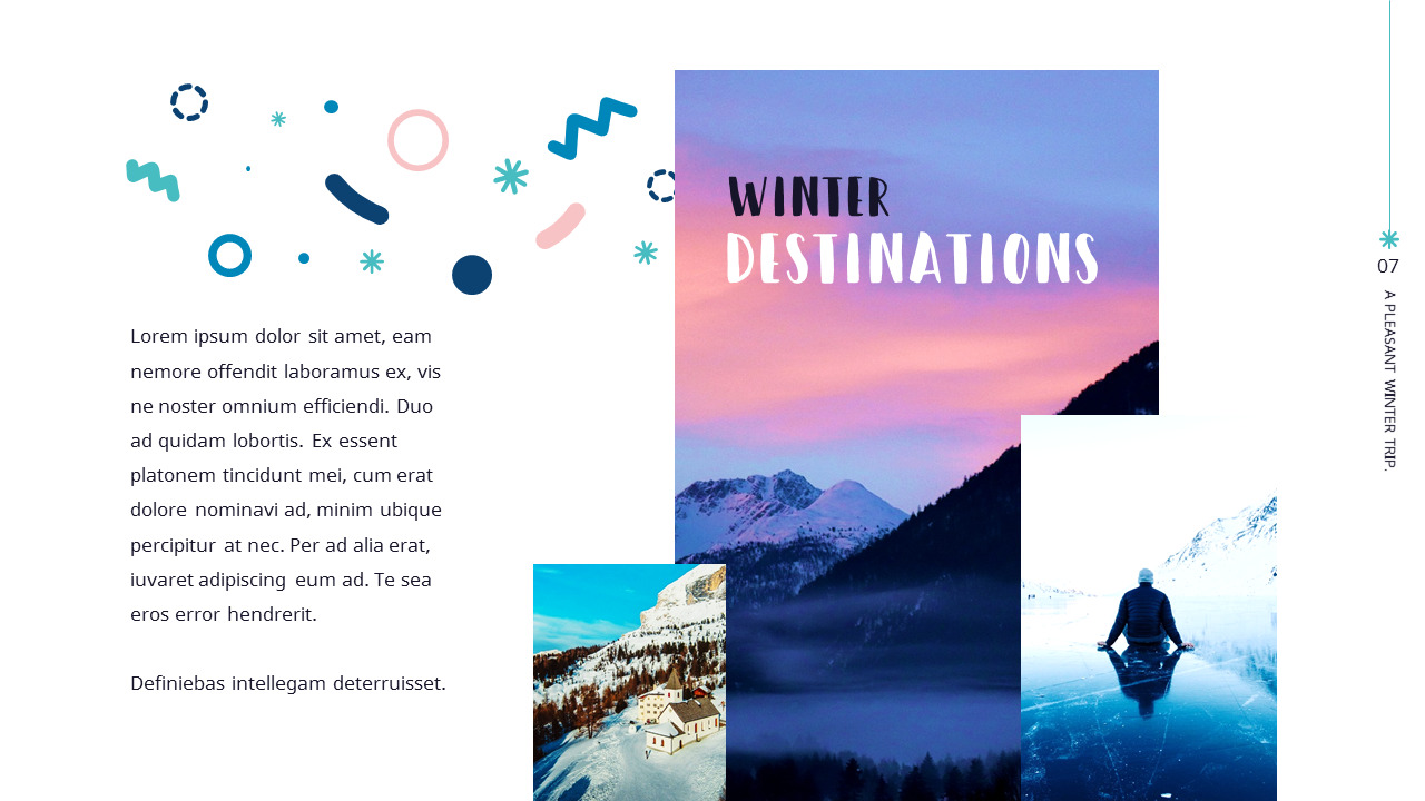 Winter Travel Presentations PPT