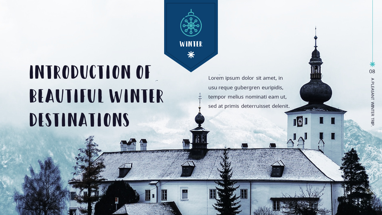 Winter Travel Presentations PPT