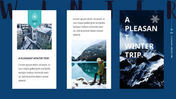 Winter Travel Presentations PPT