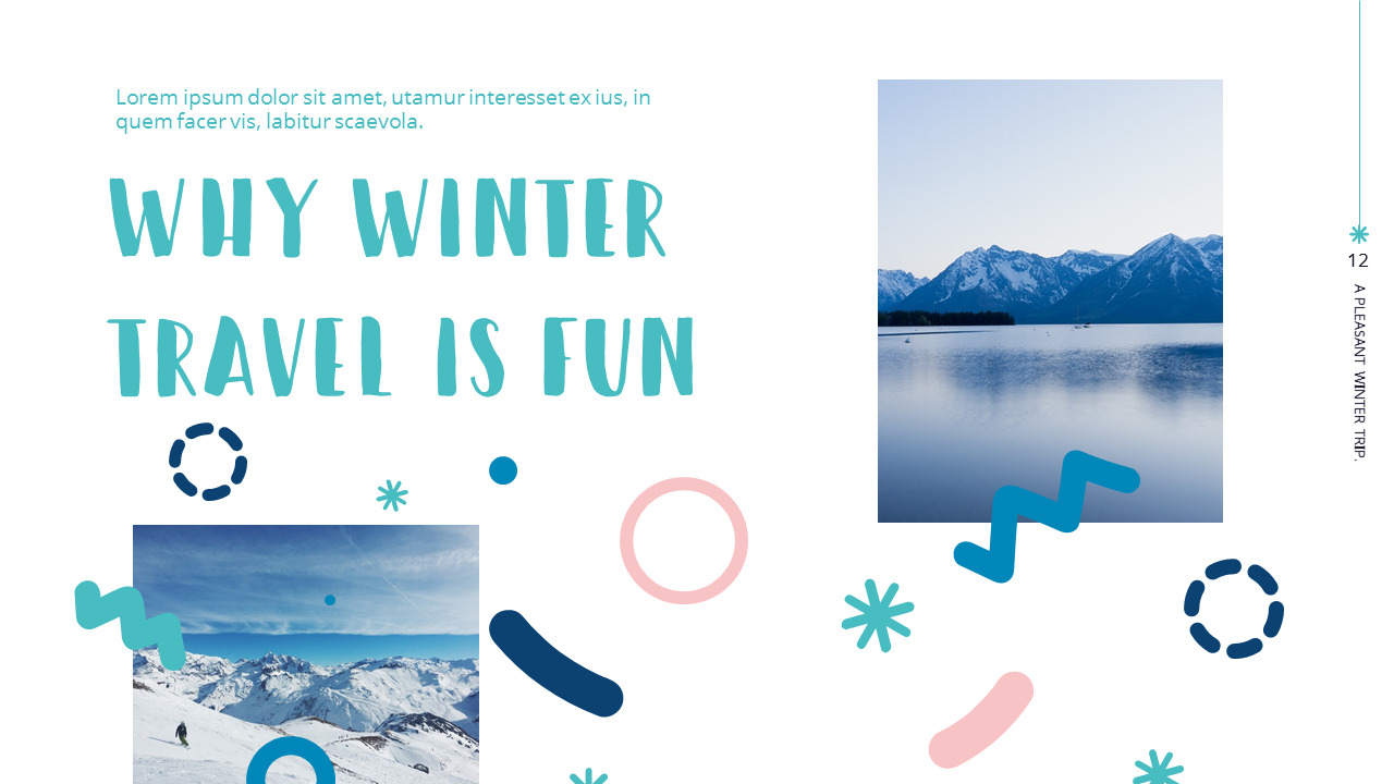 Winter Travel Presentations PPT