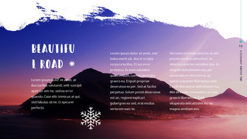 Winter Travel Presentations PPT