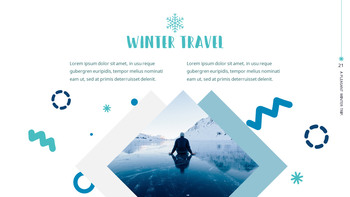 Winter Travel Presentations PPT