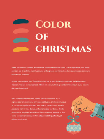 Christmas Illustration Vertical Design Interactive Google Slides|Culture