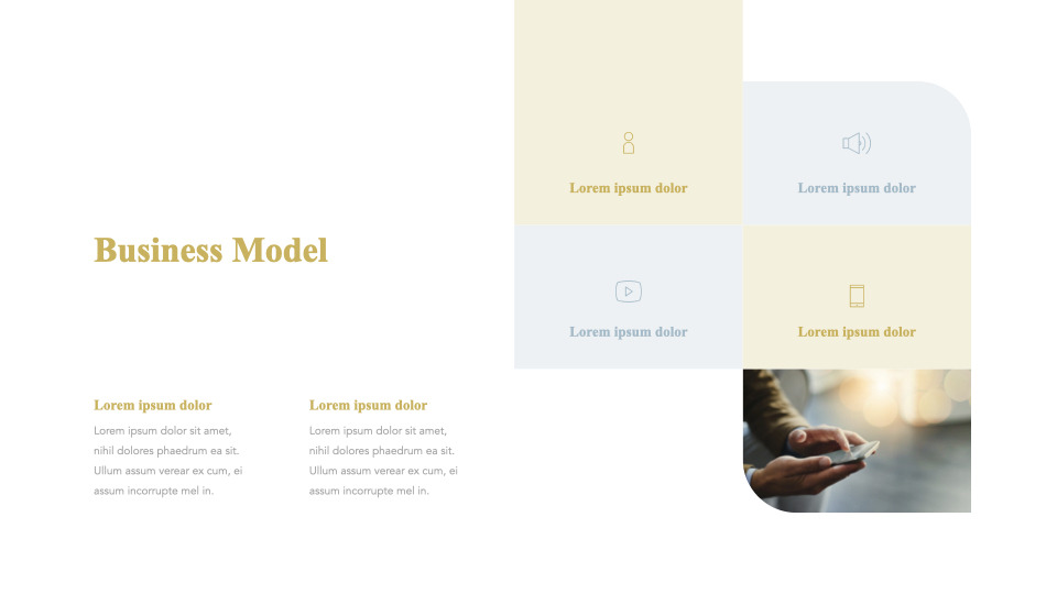 Modern Design Pitch Deck Template keynote slides
