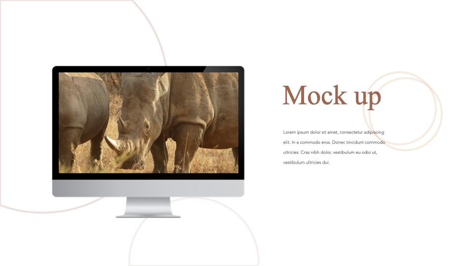 Safari Animals Keynote PowerPoint|Lifestyle