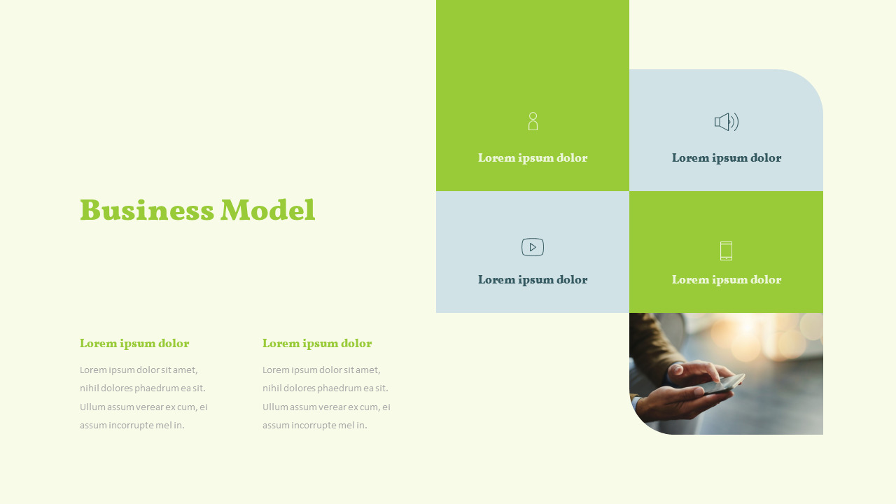 Business Model PPT Background|Single Slides