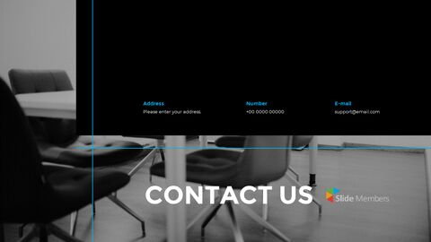 Contact Us pitch deck design|Single Slides