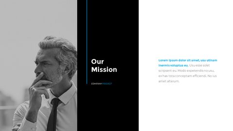 Our Mission Simple Slide|Vision,|Single