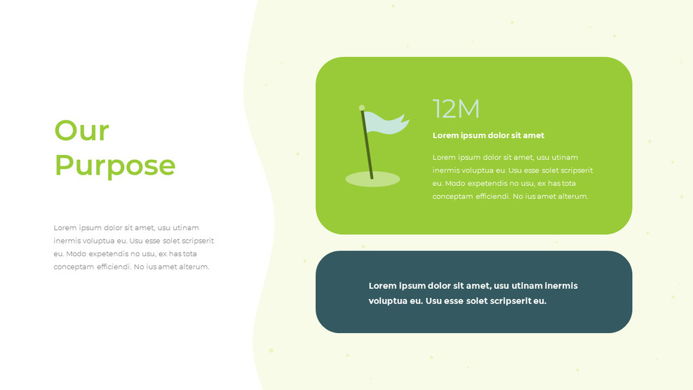 OurPurpose Slide Deck|Vision, Mission|Single