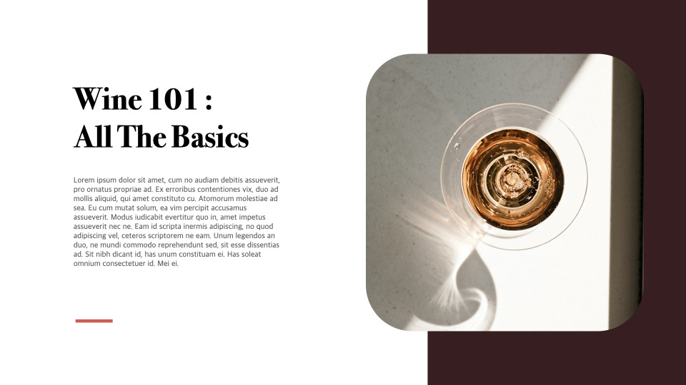 WINE 101 PPT to Keynote|Business