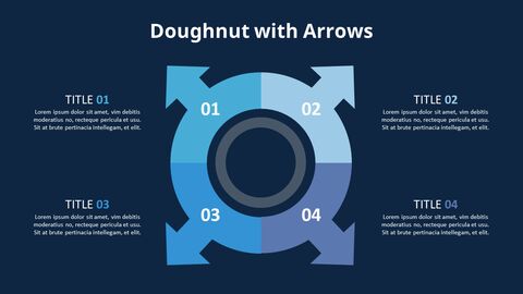 Circle Cycle Puzzle Diagram Animation Templates