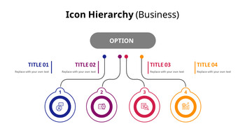 Corporate Organization Chart Animated Slides in PowerPoint|Hierarchy ...