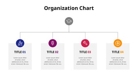 Corporate Organization Chart Animated Slides in PowerPoint|Hierarchy ...