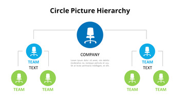 Hierarchy Chart powerpoint animation template|Diagram