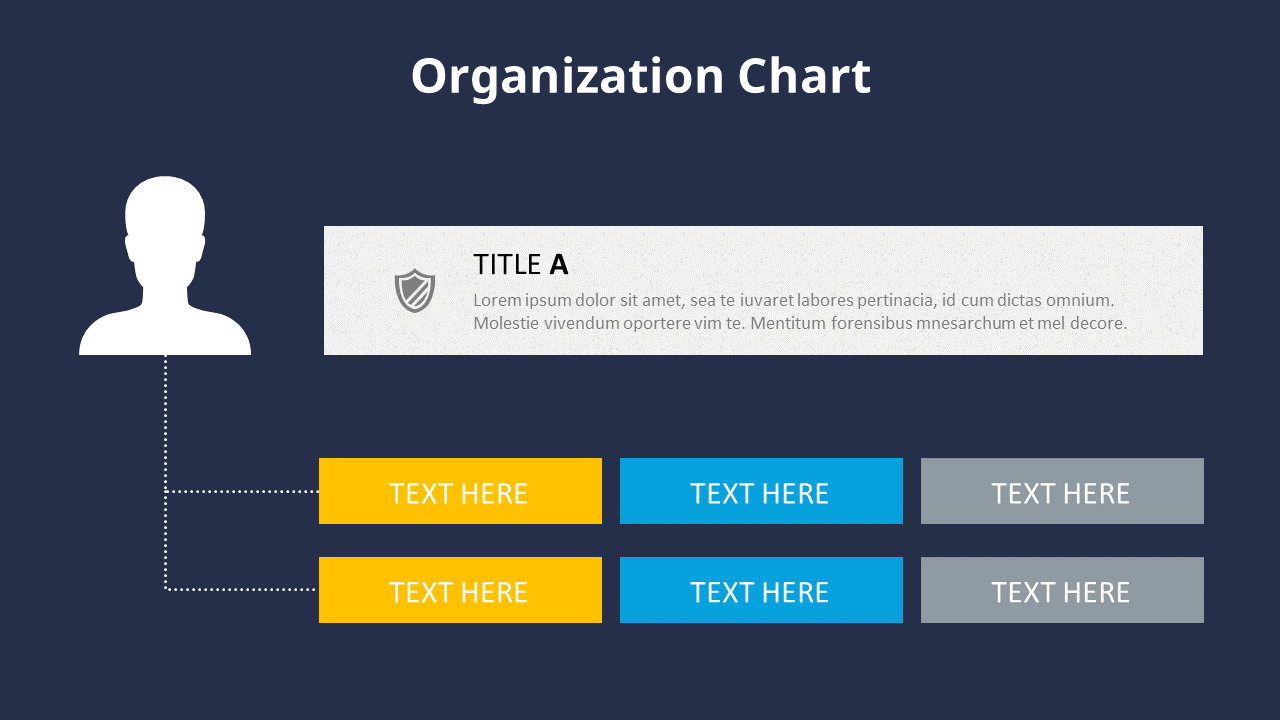 List Type Organization Chart Animated Slides|Hierarchy|Diagram