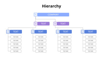 Organizational Structure PPT Animated Presentation|Hierarchy|Diagram
