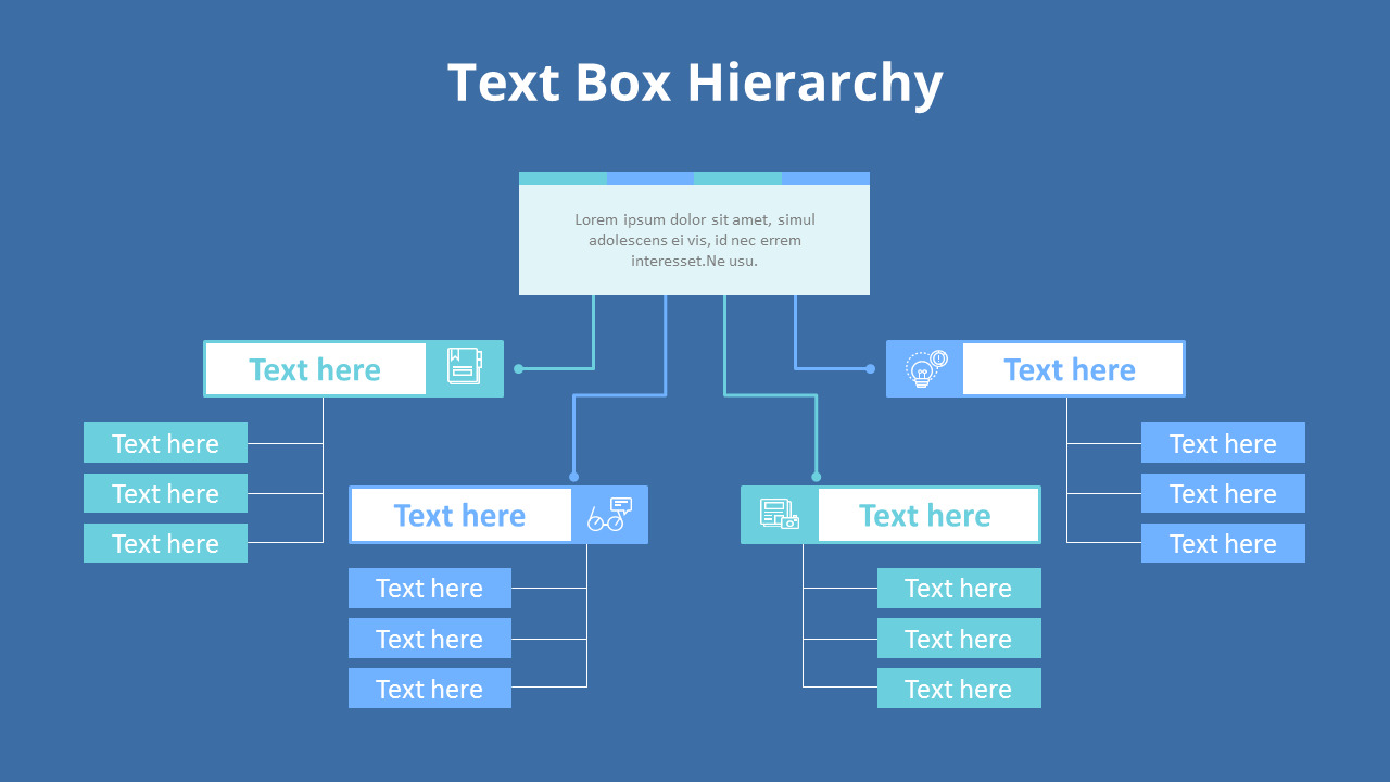 Organizational Structure PPT Animated Presentation|Hierarchy|Diagram
