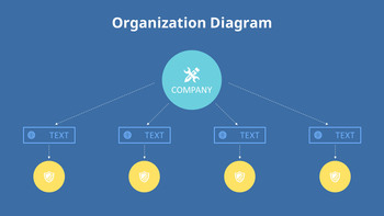 Organizational Structure PPT Animated Presentation|Hierarchy|Diagram