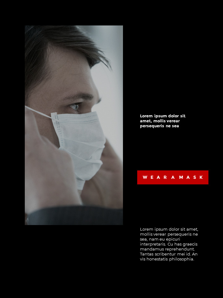 Virus Pandemic Poster Layout Template Google PowerPoint Presentation