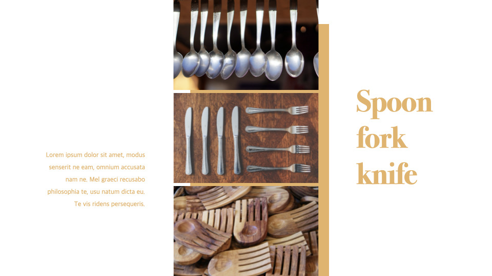 Cutlery template keynote|Lifestyle
