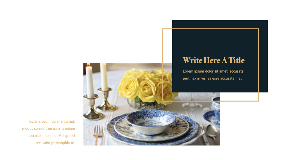 Cutlery template keynote|Lifestyle