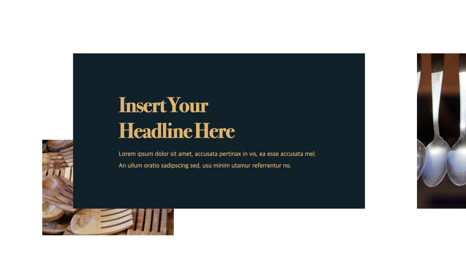 Cutlery template keynote|Lifestyle
