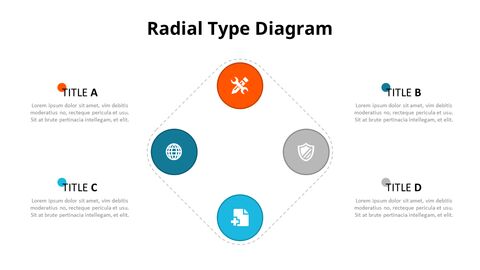 Cycle Radial Type Diagram Powerpoint Presentation Video
